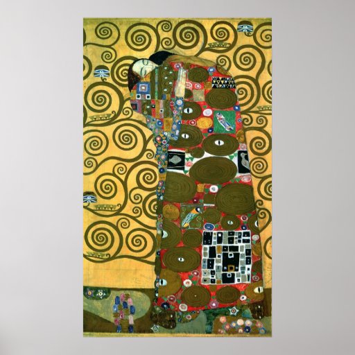 Erfüllung (die Umarmung) durch Gustav Klimt Posterdrucke | Zazzle Erfüllung (die Umarmung) durch Gustav Klimt Posterdrucke | Zazzle