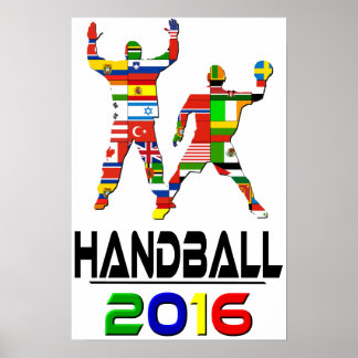 Handball Poster-Designs | Zazzle.de