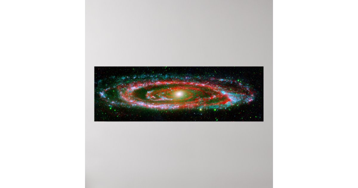 Andromeda Galaxy - Nasa Space Poster/Print Poster | Zazzle.de
