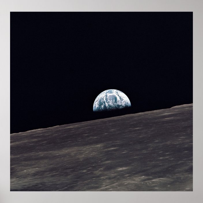 Apollo 10 Earthrise Poster | Zazzle.de