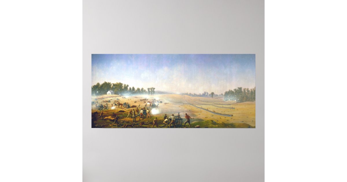 Artillery Hell von Captain James Hope Poster | Zazzle.de
