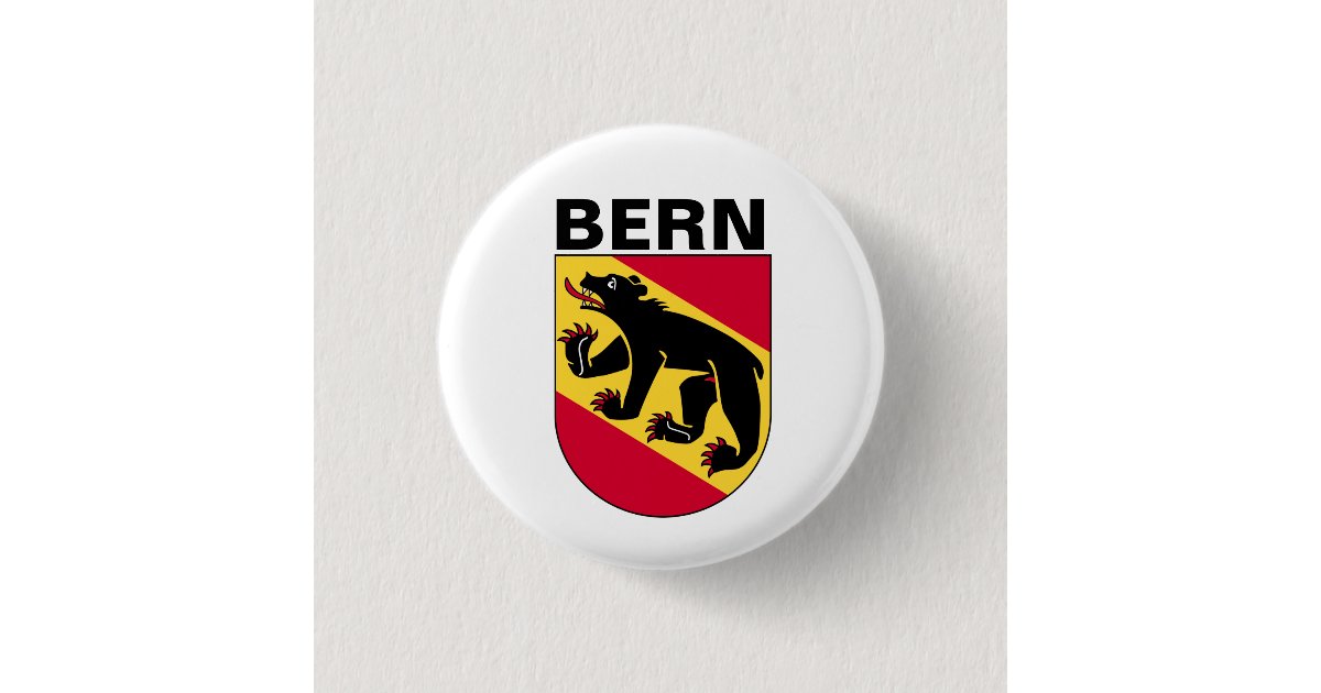 Berner Wappen, SCHWEIZ Button | Zazzle.de