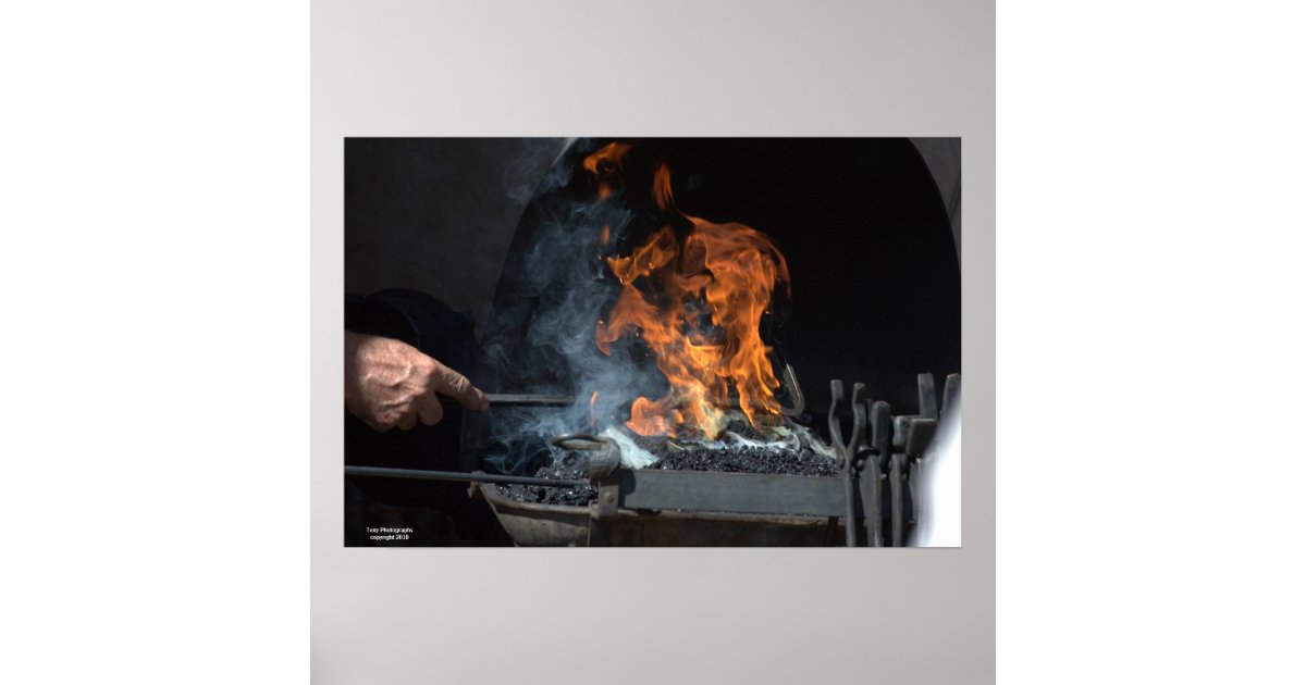 Blacksmith Poster | Zazzle.de