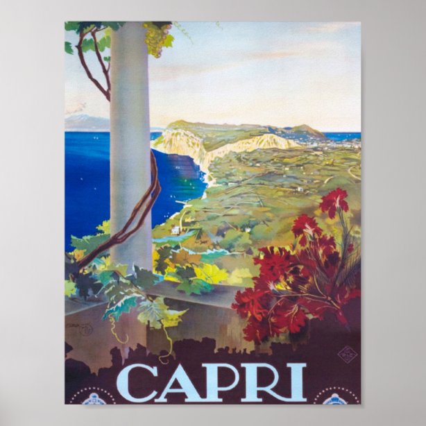 Capri Poster | Zazzle.de