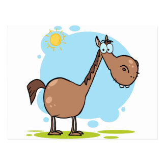 Comic Pferd Grußkarten & Einladungen | Zazzle.de
