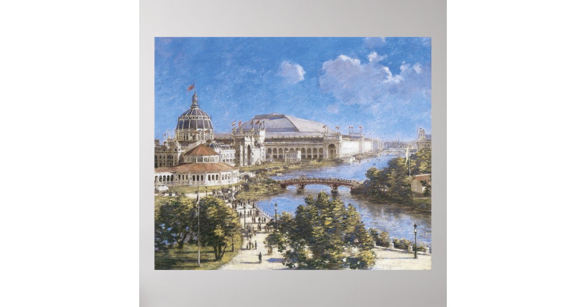 Chicago Columbian Exposition Poster | Zazzle.de