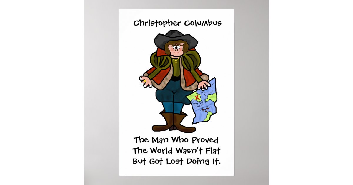 Christopher Columbus Poster | Zazzle.de