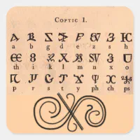 Coptic Alphabet Preserving The Coptic Language New Lines Magazine