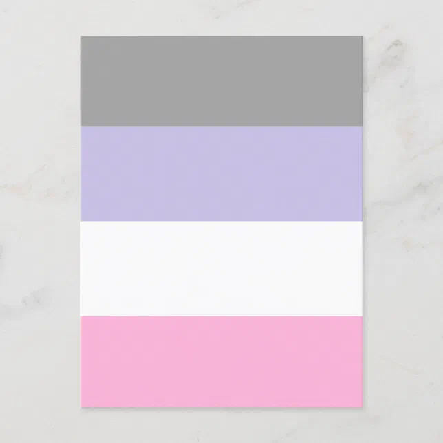 Cupioromantic Pride Flag Postkarte | Zazzle.de