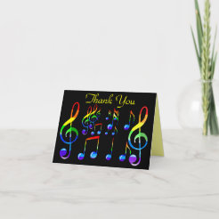 Danke Musik Karten | Zazzle.de