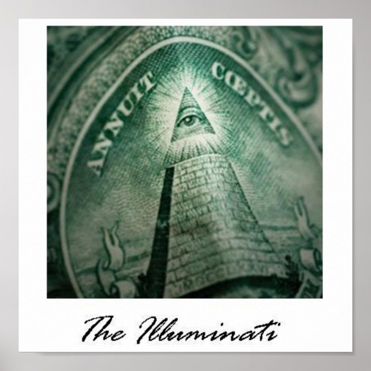 Das Illuminati Poster | Zazzle.de