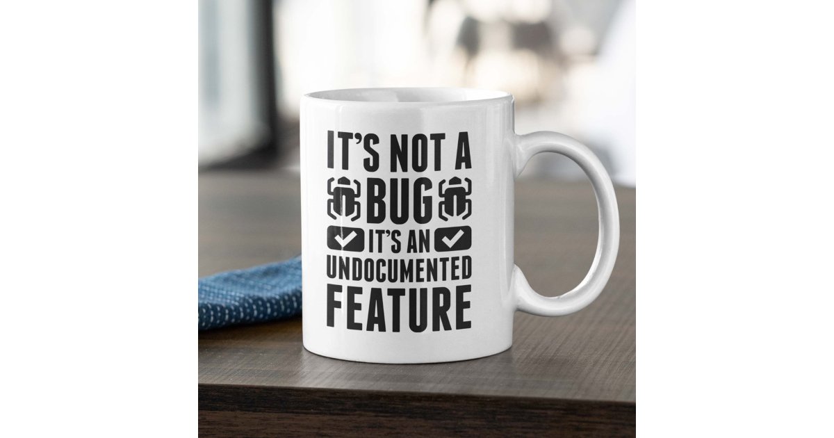 Das ist kein Fehler Kaffeetasse | Zazzle.de