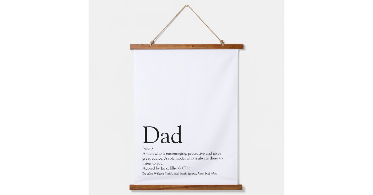 Der beste Vater der Welt, Papa, Definition des Vat Wandteppich Mit ...
