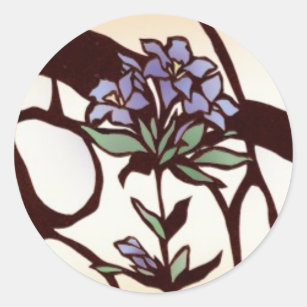 Enzian Aufkleber | Zazzle.de