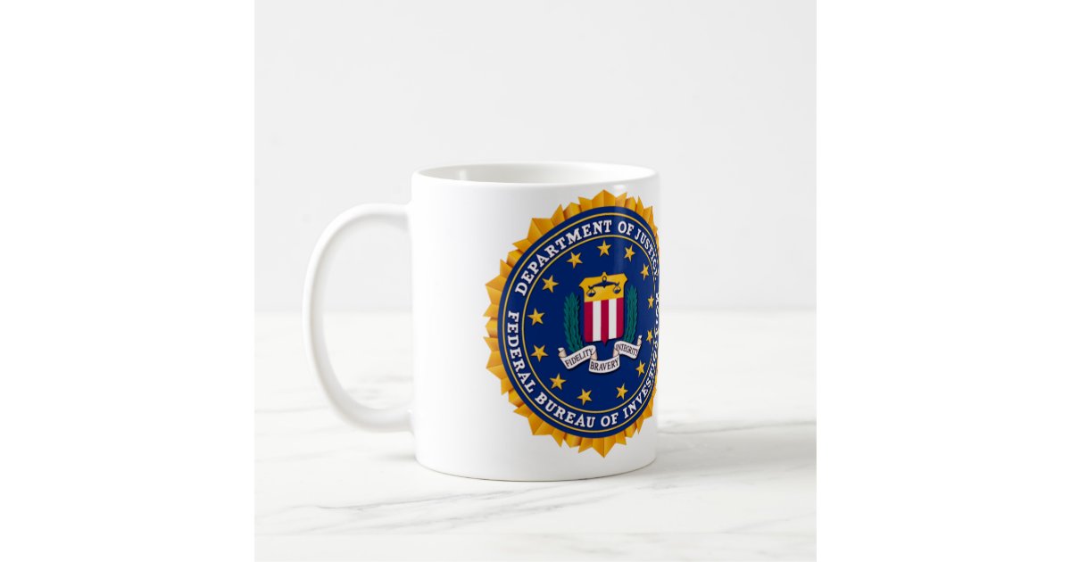 FBI Mug Kaffeetasse | Zazzle.de