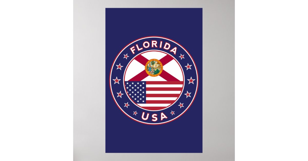 Florida-Poster, extra großes Poster, Poster | Zazzle.de