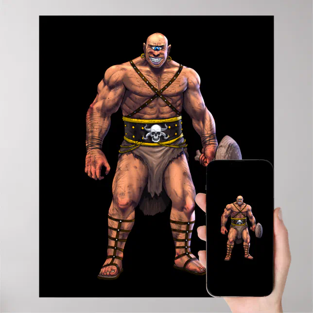 Greek Mythology Cyclops Poster | Zazzle.de