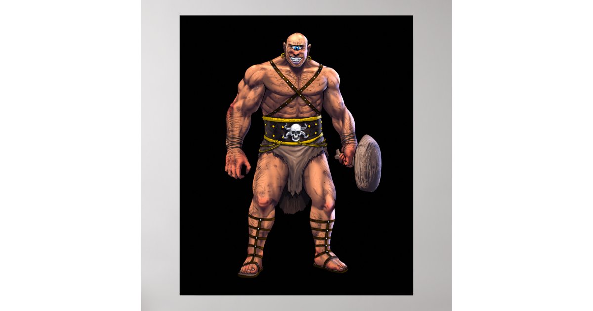Greek Mythology Cyclops Poster | Zazzle.de