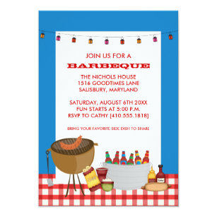 Bbq Einladungen | Zazzle.de