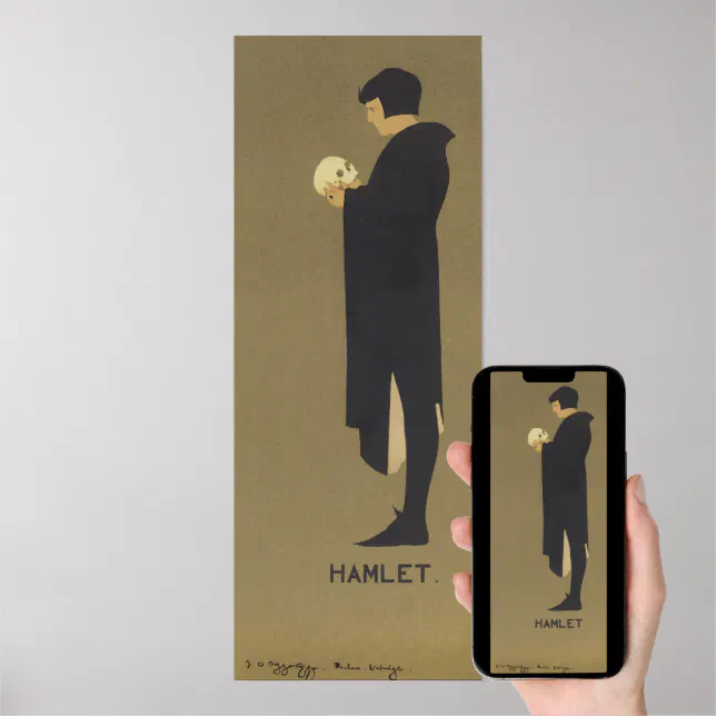 Hamlet Art Nouveau Posters Poster | Zazzle.de