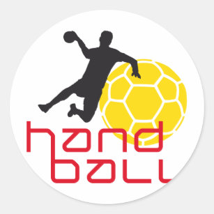 Handball Aufkleber | Zazzle.de