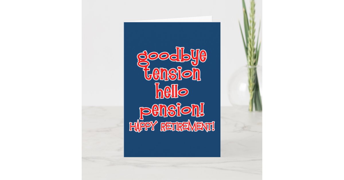 Happy Retirement! T-Shirts und Retiree-Geschenke Karte | Zazzle.de