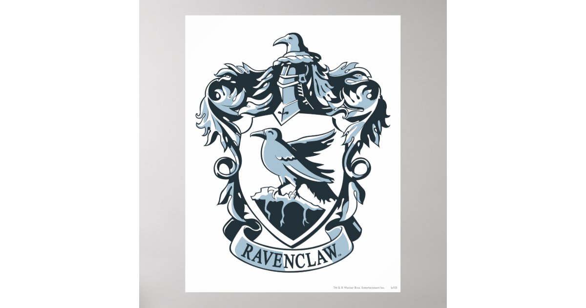 Harry Potter | Modernes Ravenclaw-Wappen Poster | Zazzle.de