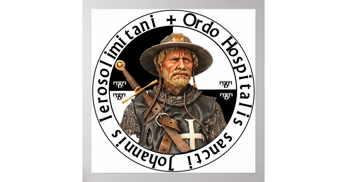 Johanniter Ritter Poster | Zazzle.de