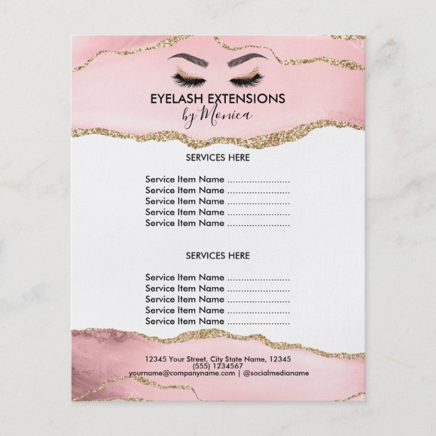 Kosmetik Flyer | Zazzle.de