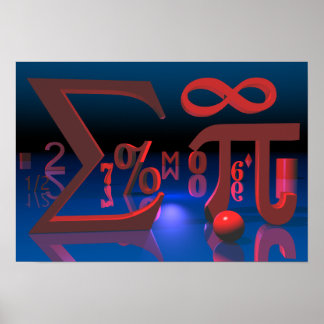 Mathematik Poster-Designs | Zazzle.de