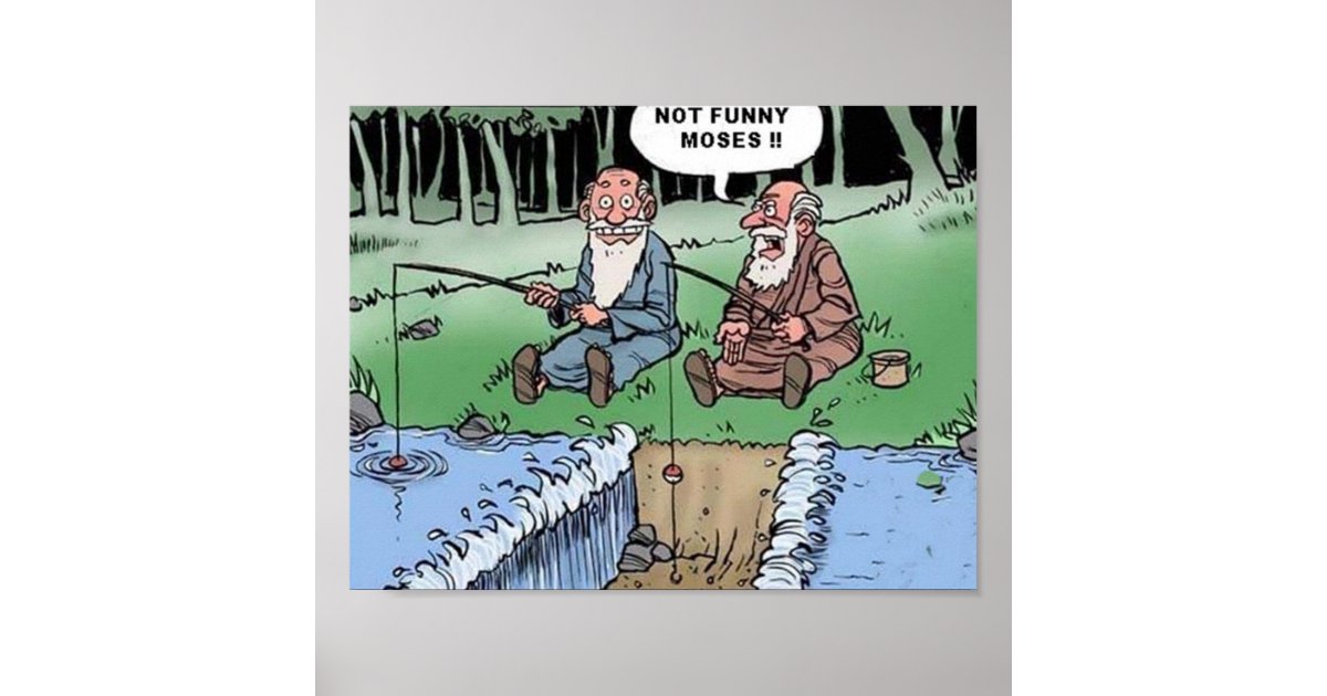 Moses Joke Poster | Zazzle.de