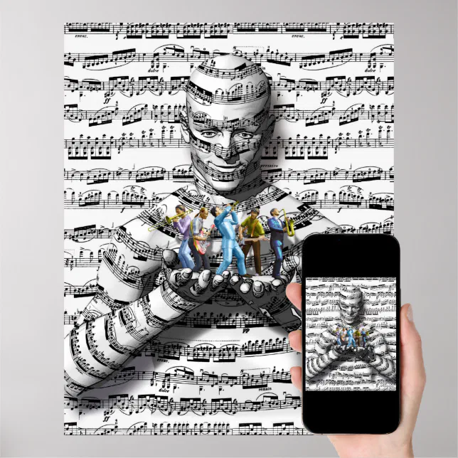Musiker Poster | Zazzle.de