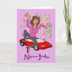 Neuer Job Karten | Zazzle.de