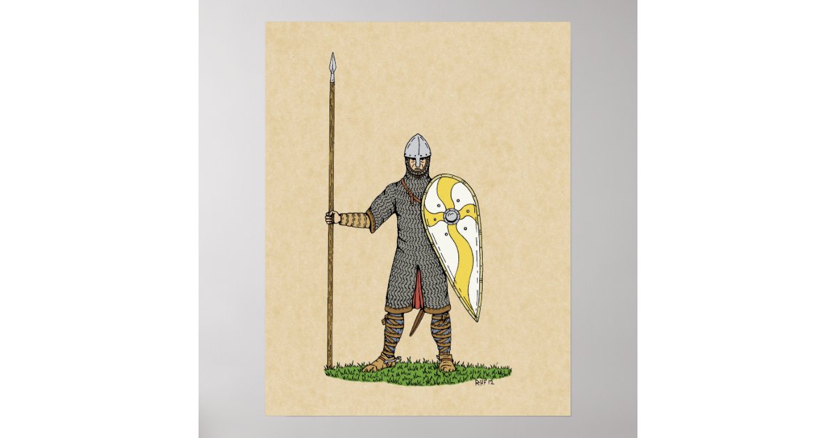 Normanscher Ritterzirk 1066 Poster | Zazzle.de