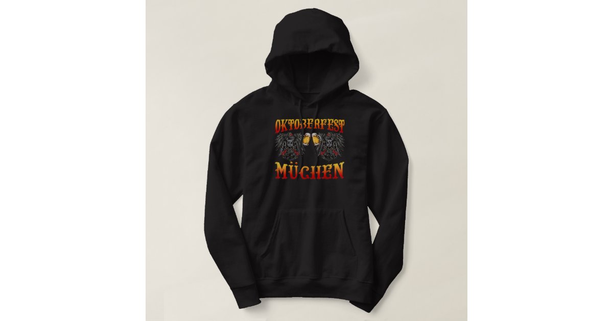 Oktoberfest München Deutschland Flag Deutscher Bie Hoodie | Zazzle.de
