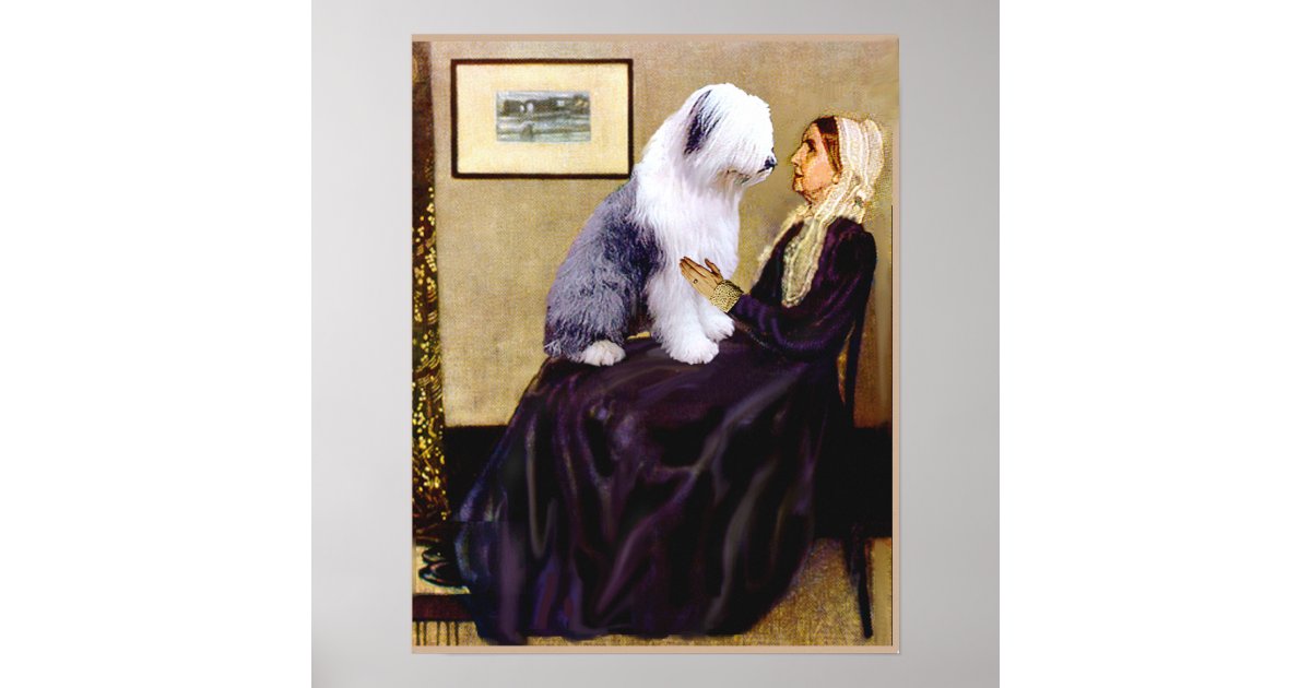 Old English 1 - Whistlers Mutter Poster | Zazzle.de