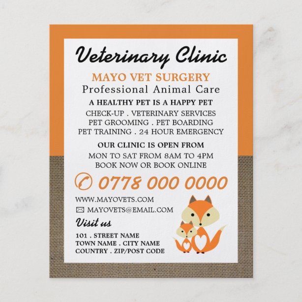 Tier Flyer | Zazzle.de