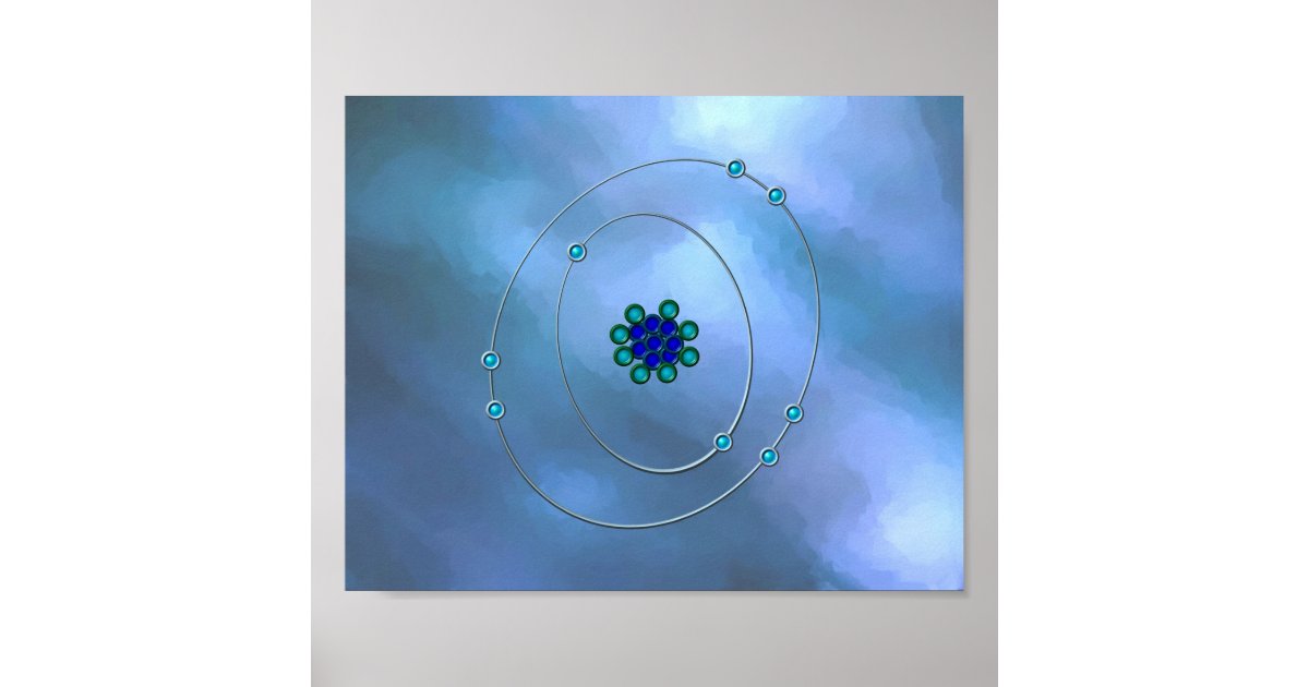 Oxygen Molecule Poster | Zazzle.de