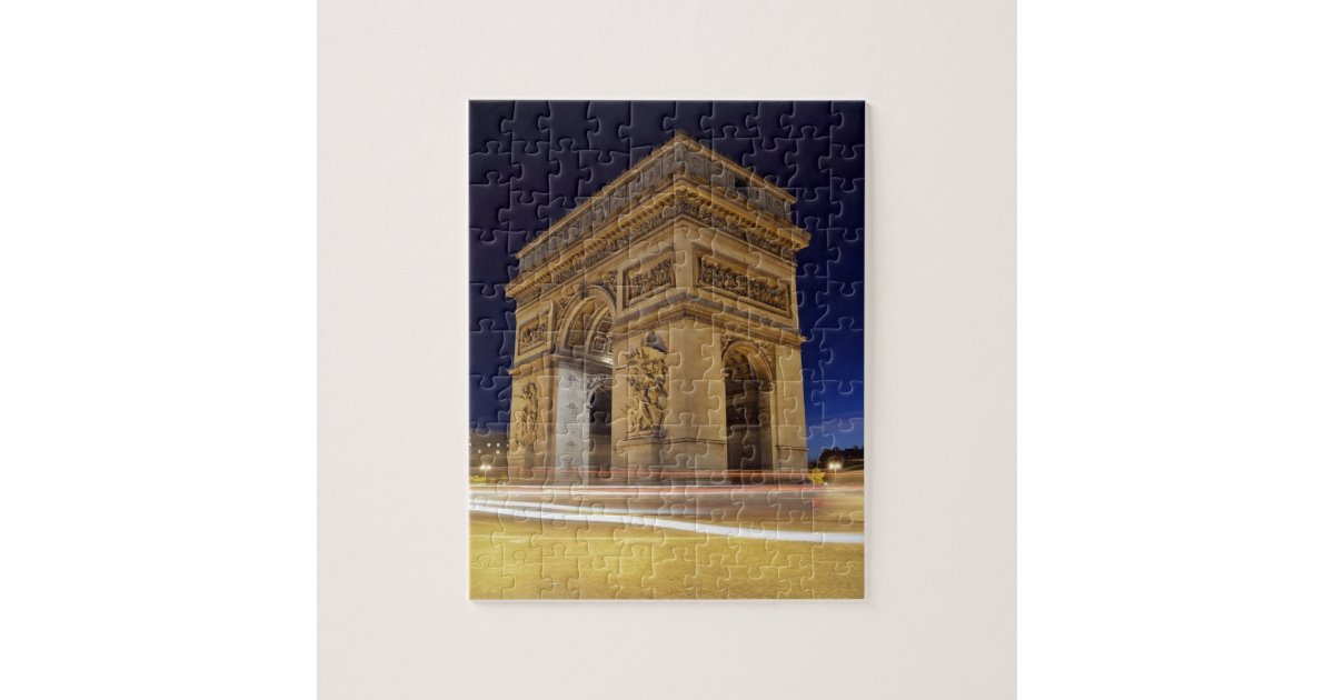 Paris der Arc de Triomphe Puzzle | Zazzle.de