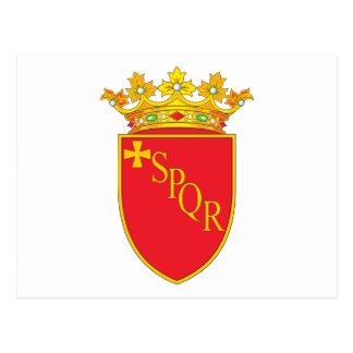 Rom Wappen Postkarten | Zazzle.de