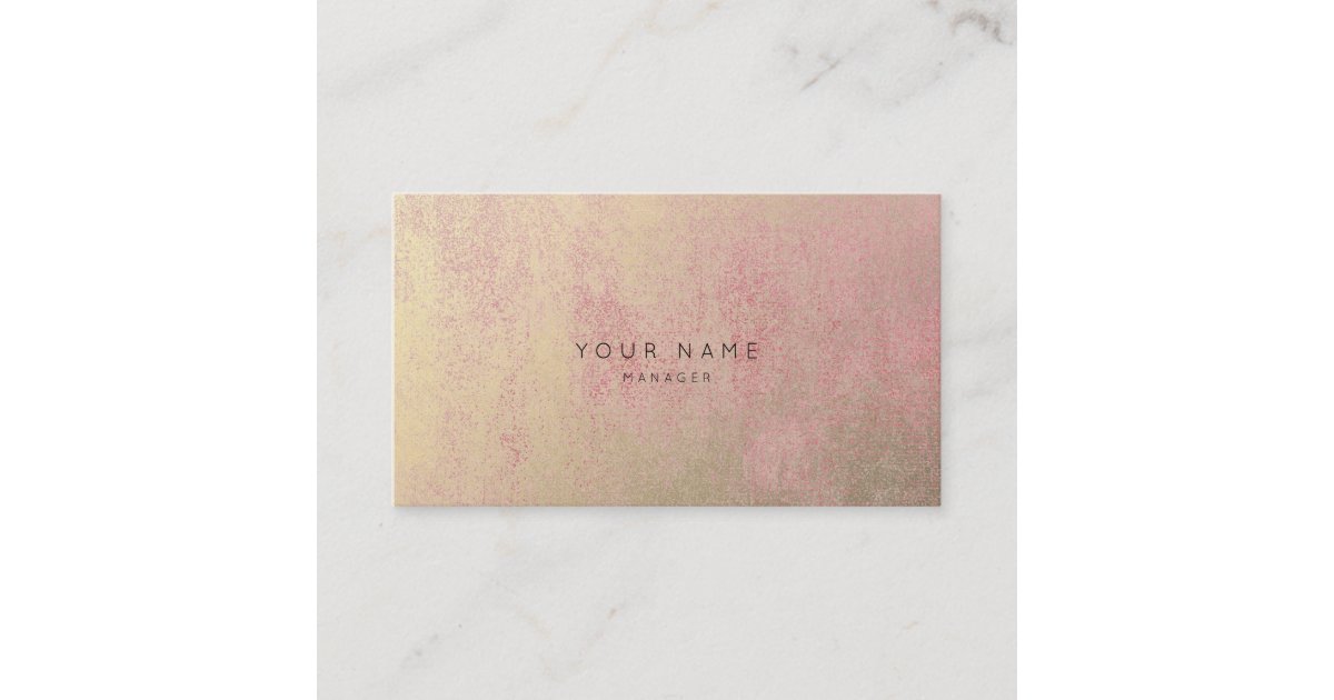 Rosa Gold Sepia Beauty Card Terminkarte | Zazzle.de