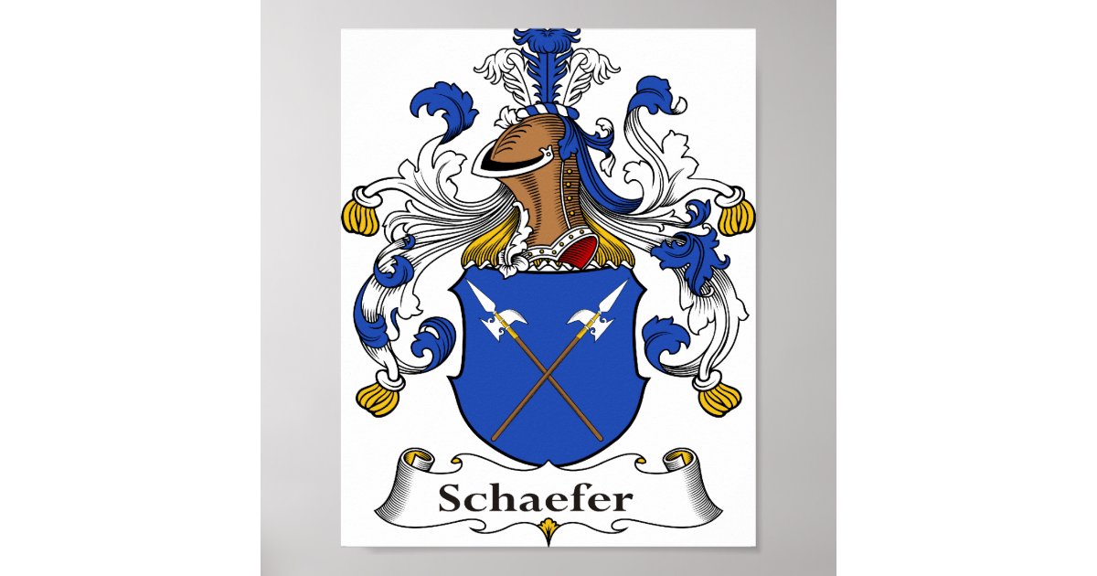 Schäfer-Wappen 8"x10"-Poster Poster | Zazzle.de