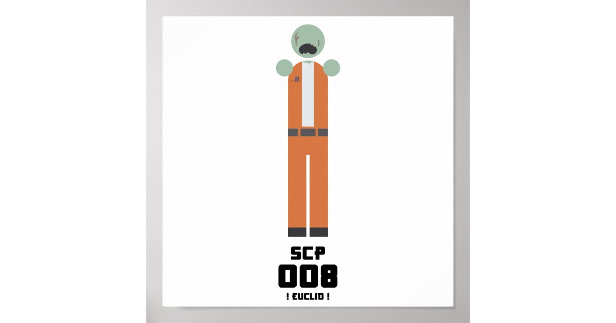 SCP 008 Foundation Poster | Zazzle.de