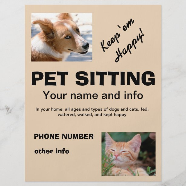 Tier Flyer | Zazzle.de