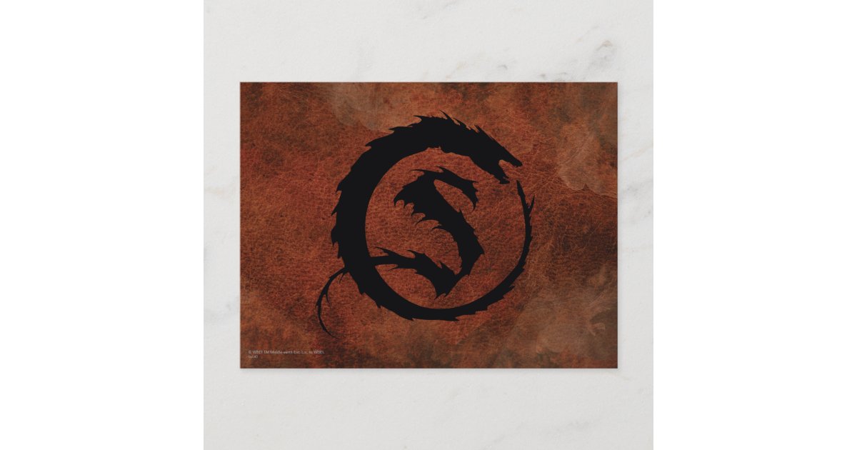 SMAUG™ Logo Postkarte | Zazzle.de