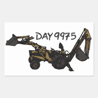 Bagger Aufkleber | Zazzle.de