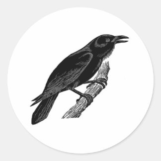 Rabe Aufkleber | Zazzle.de