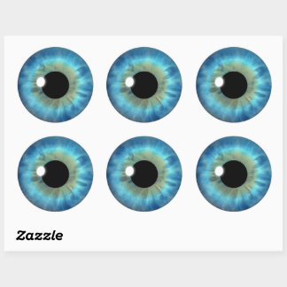 Augen Aufkleber | Zazzle.de