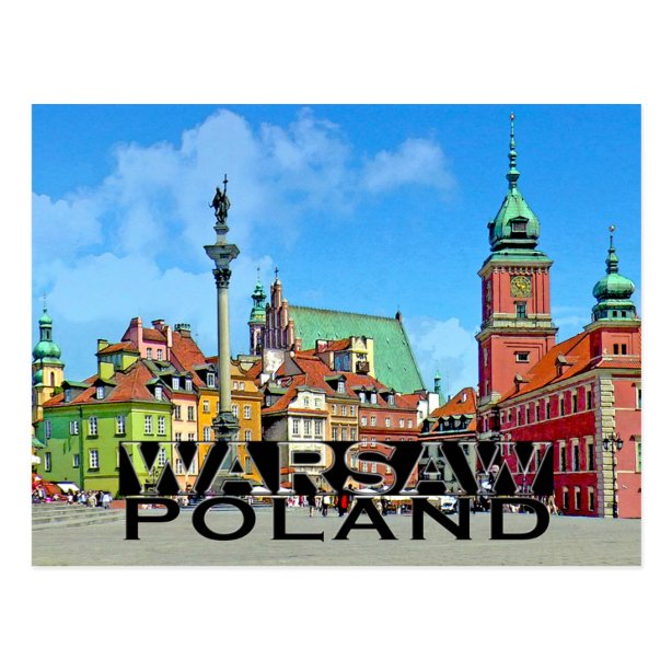 Warschau Postkarten | Zazzle.de