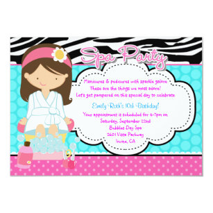 Wellness Einladungen | Zazzle.de